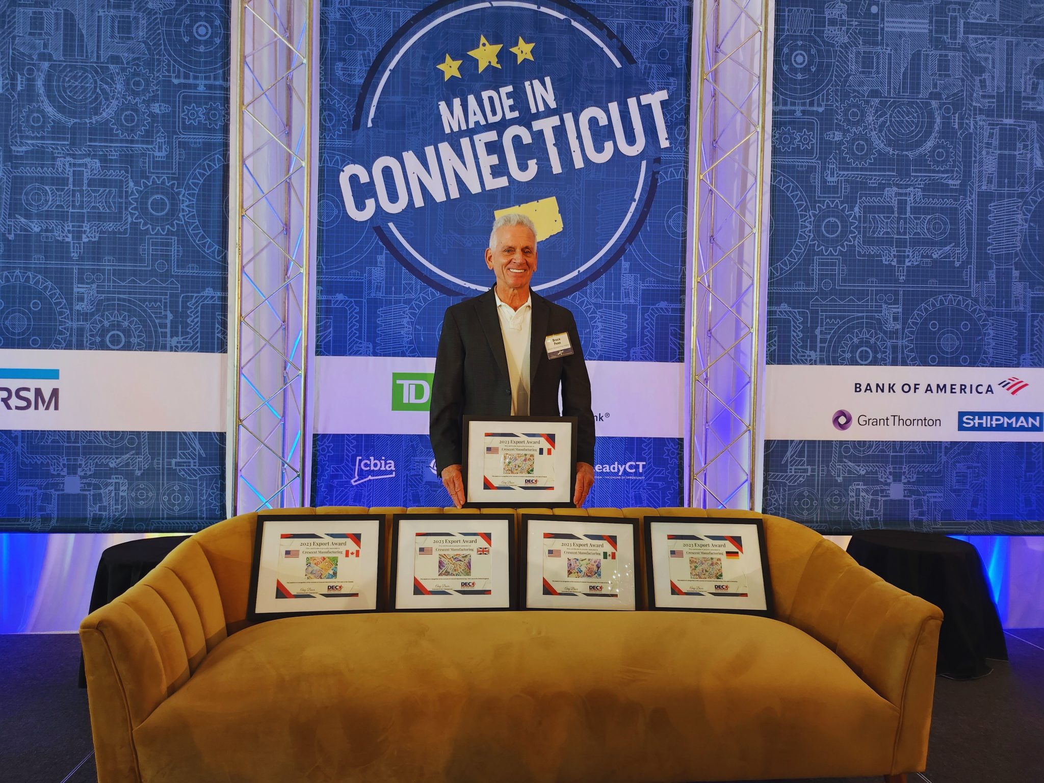 Crescent Manufacturing Receives 2023 Connecticut Export Award ...