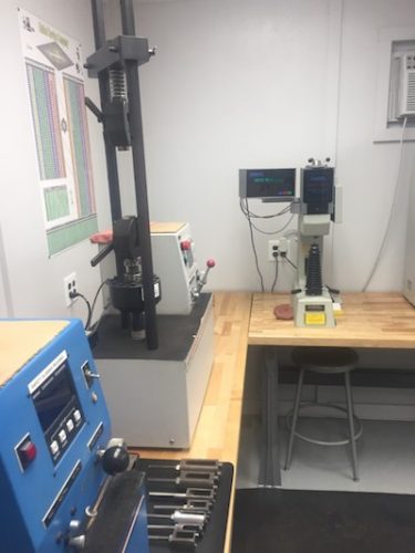 Newly Constructed Quality Control Lab – Crescent Manufacturing